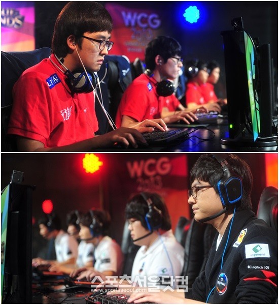 [SS포토]긴장감 넘치는 '2013 월드 사이버 게임즈;(WCG 2013) 한국대표선발전 - 포토 | 기사 - 더팩트