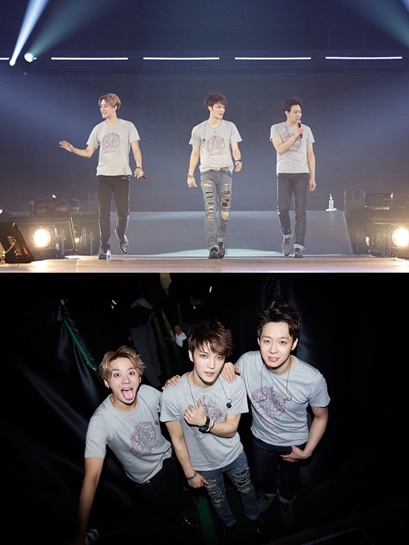 JYJ, 7만5000팬과 오사카돔 공연 성료…비하인드컷 공개 - 연예 | 기사 - 더팩트