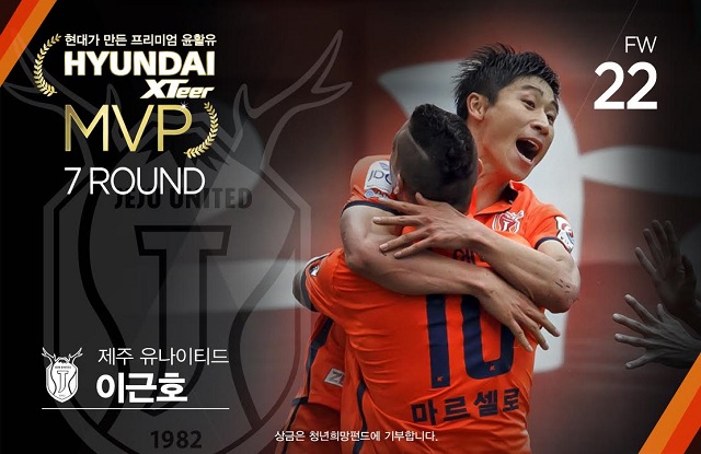 '멀티골 폭발' 이근호, K리그 클래식 7R MVP! - 축구 | 기사 - 더팩트