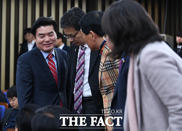 TF포토 원유철 파이팅 포토 기사 더팩트