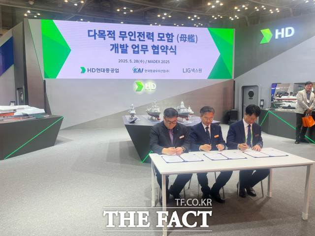 [현장] 글로벌 시장 홀린 K-조선…HD현대·한화, MADEX서 '미래' 제시 - 경제 | 기사 - 더팩트