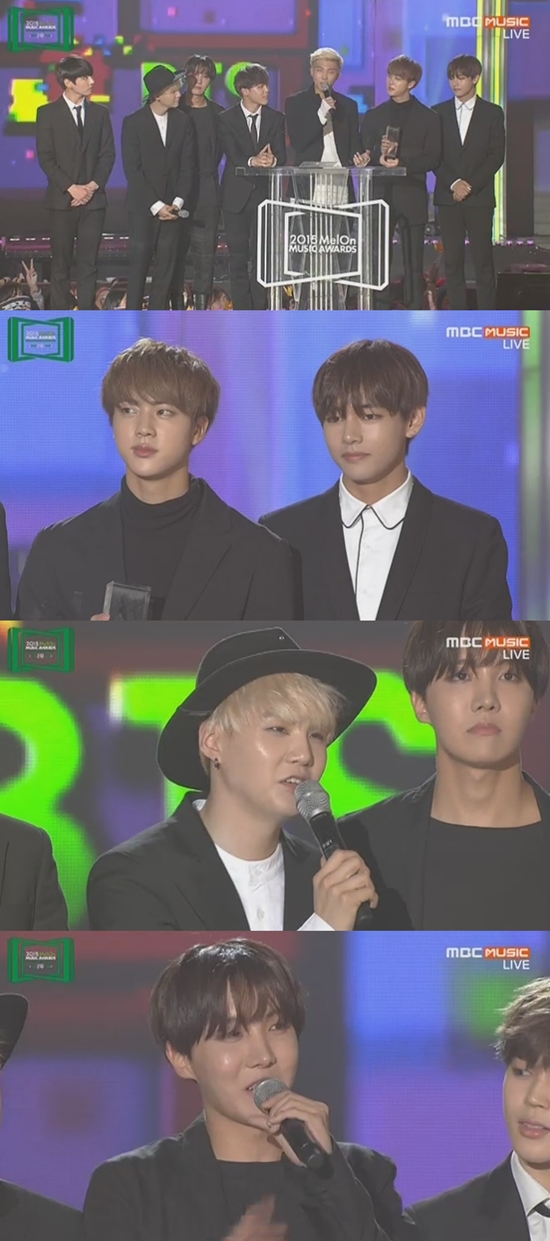 [2015 MMA] 방탄소년단 "더 좋은 음악으로 찾아뵐 것" - 팬앤스타 | 기사 - 더팩트